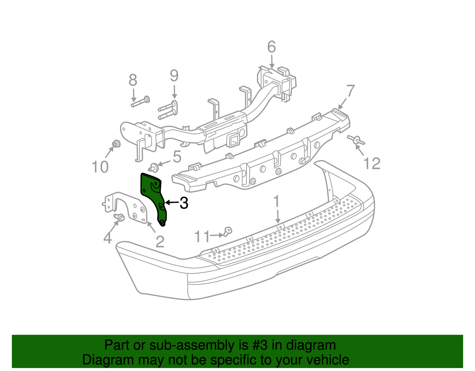 2004-2006 Dodge Durango Bracket 55077568AC | Mopar Parts Canada