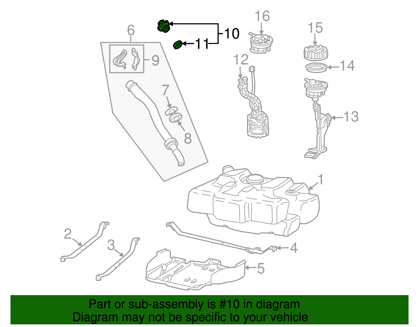 997-201-980-00 - High-Quality Fuel Tank Cap for 2010-2011 Porsche 911 ...
