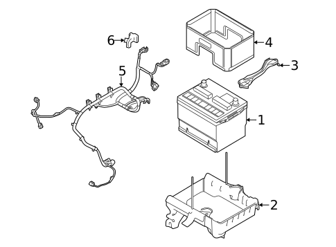 Battery & Related Components for 2019 Ford F-250 Super Duty | Ford OEM ...