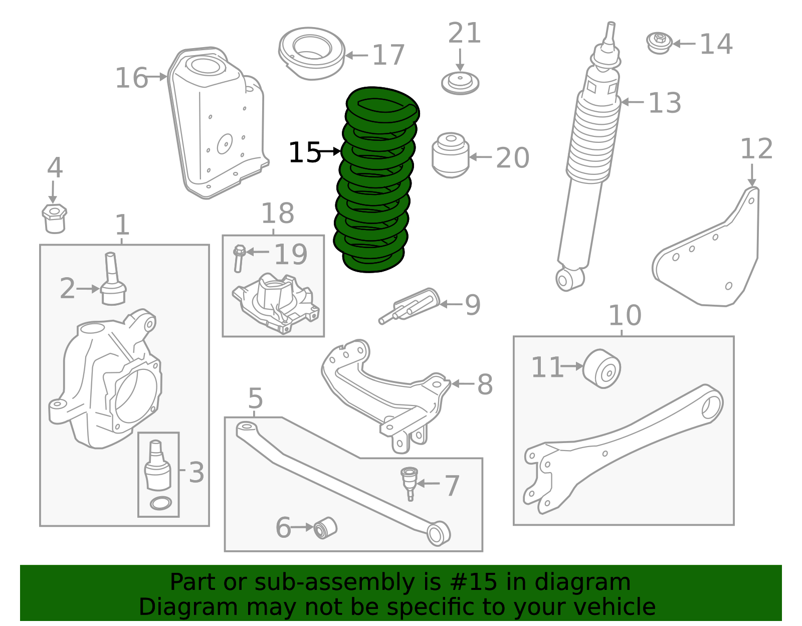 2020-2025 Ford Spring Front LC3Z-5310-AA | OEM Parts Online