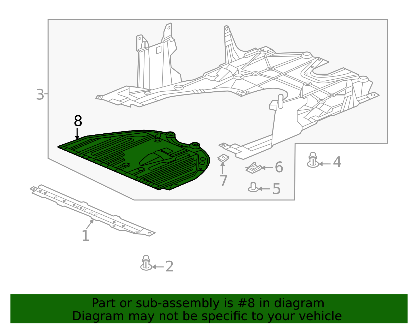 2022-2025 Honda Civic Lower Cover 74113-T20-A00 | OEM Parts Online