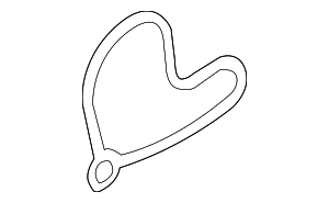 2005-2011 Audi Vacuum Pump Gasket 06E-145-215-A | Genuine Audi Parts