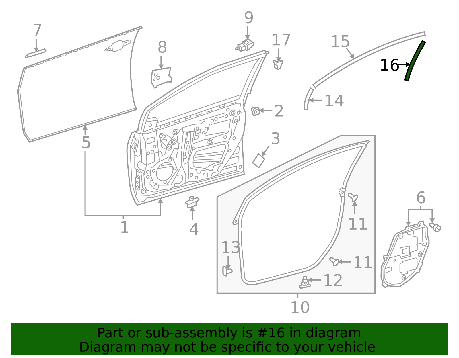 2016-2022 Toyota Black Out Tape 75965-47030 | Toyota Parts Center