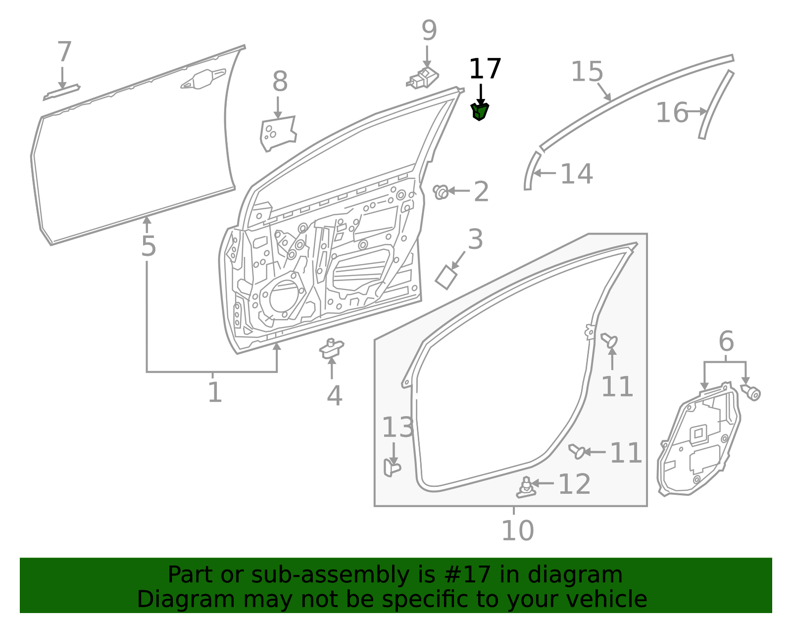 2016-2022 Toyota Corner Trim 67663-47010 | MotorMotor