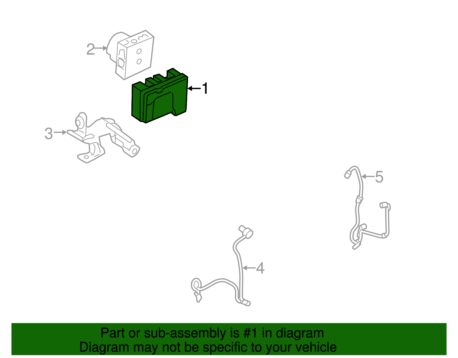 2010-2012 Ford Control Module BE5Z-2C219-E | Varsity Ford