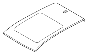 41-00-7-267-314 - Roof Panel 2011-2017 BMW X3 | BMW Mini Parts Solutions