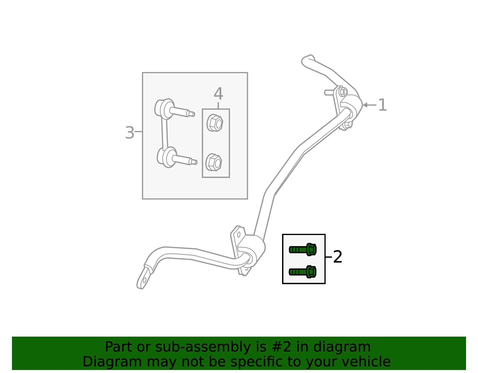 Stabilizer Bar Screw 06105078AA | Mopar Parts Canada