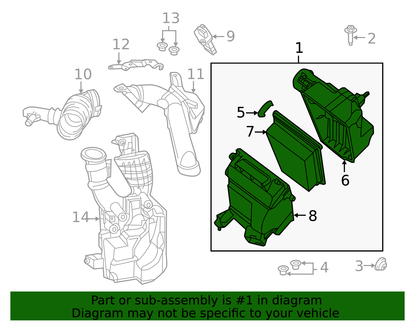 16500-3RC2A - Air Cleaner Assembly 2013-2019 Nissan Sentra | Official ...