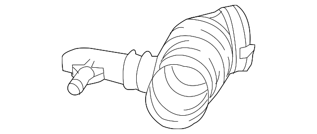 16576-3RC2A - Front Duct - 2013-2019 Nissan Sentra | Nissan OEM Parts ...