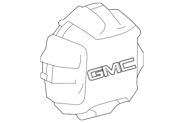 2021-2026 GMC Front and Rear Wheel Trim Cap 84604598 GM | GMPartsDirect.com