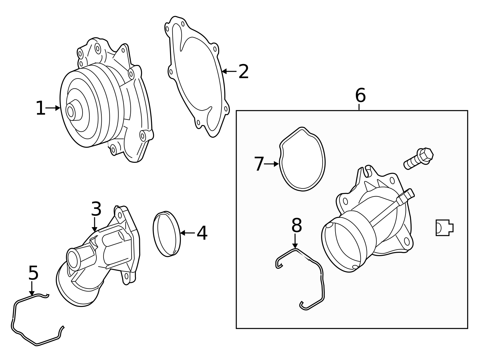 642-200-23-15 - Coolant Thermostat | Buy Mercedes Parts Now