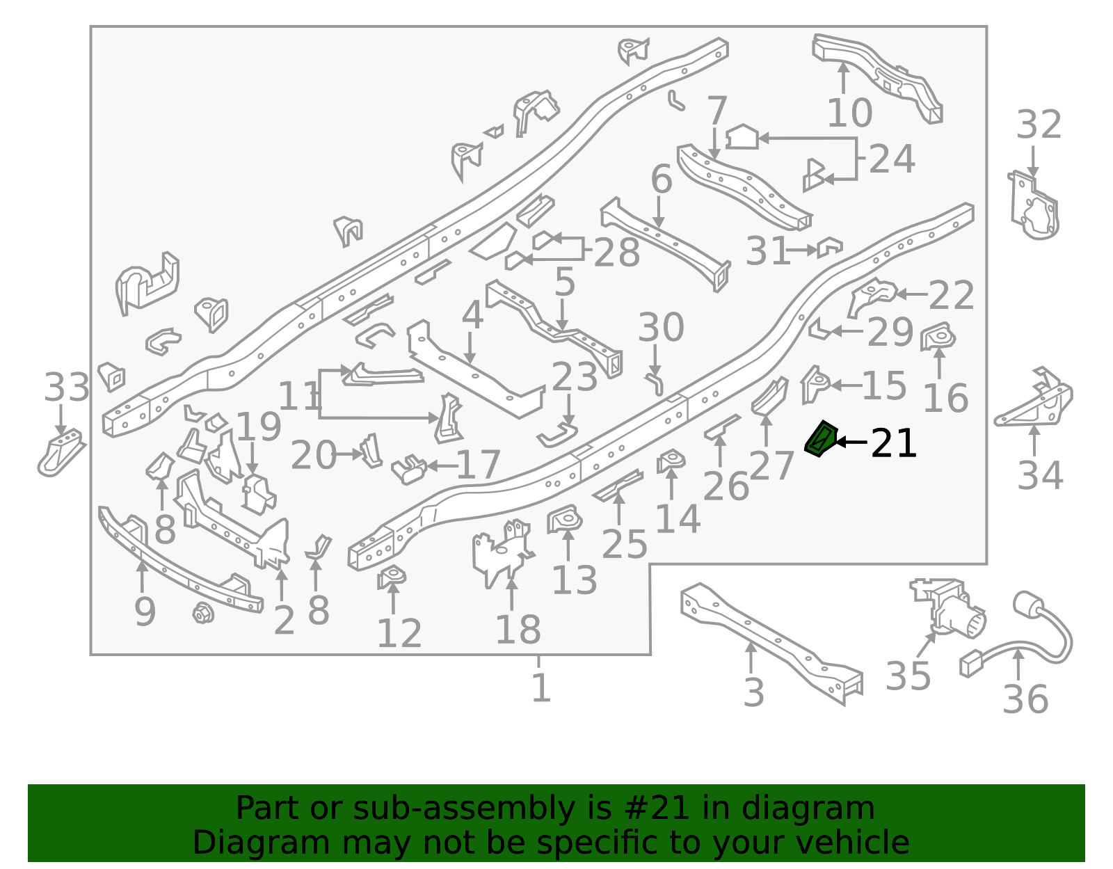 50380-1LA0A - High-Quality Suspension Subframe Reinforcement Bracket ...