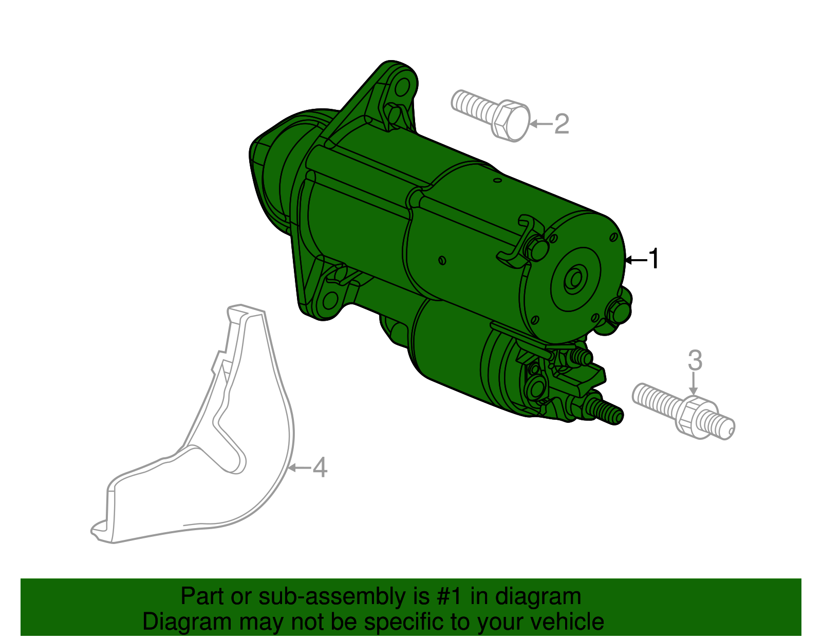 2013-2021 Buick Encore Starter 25200067 | Capital Chevy Parts