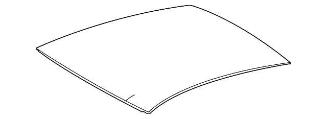 63201-62011 - 2022-2024 Toyota Mirai - Glass Panel | Nucar Toyota Parts