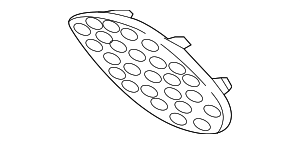 117-885-76-00 - Side Cover 2017-2019 Mercedes-Benz CLA 250 | Mercedes ...