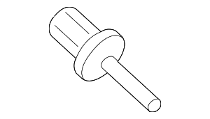 2011-2024 Mini Wheel Opening Molding Rivet 7149807127 | Mini Parts Direct