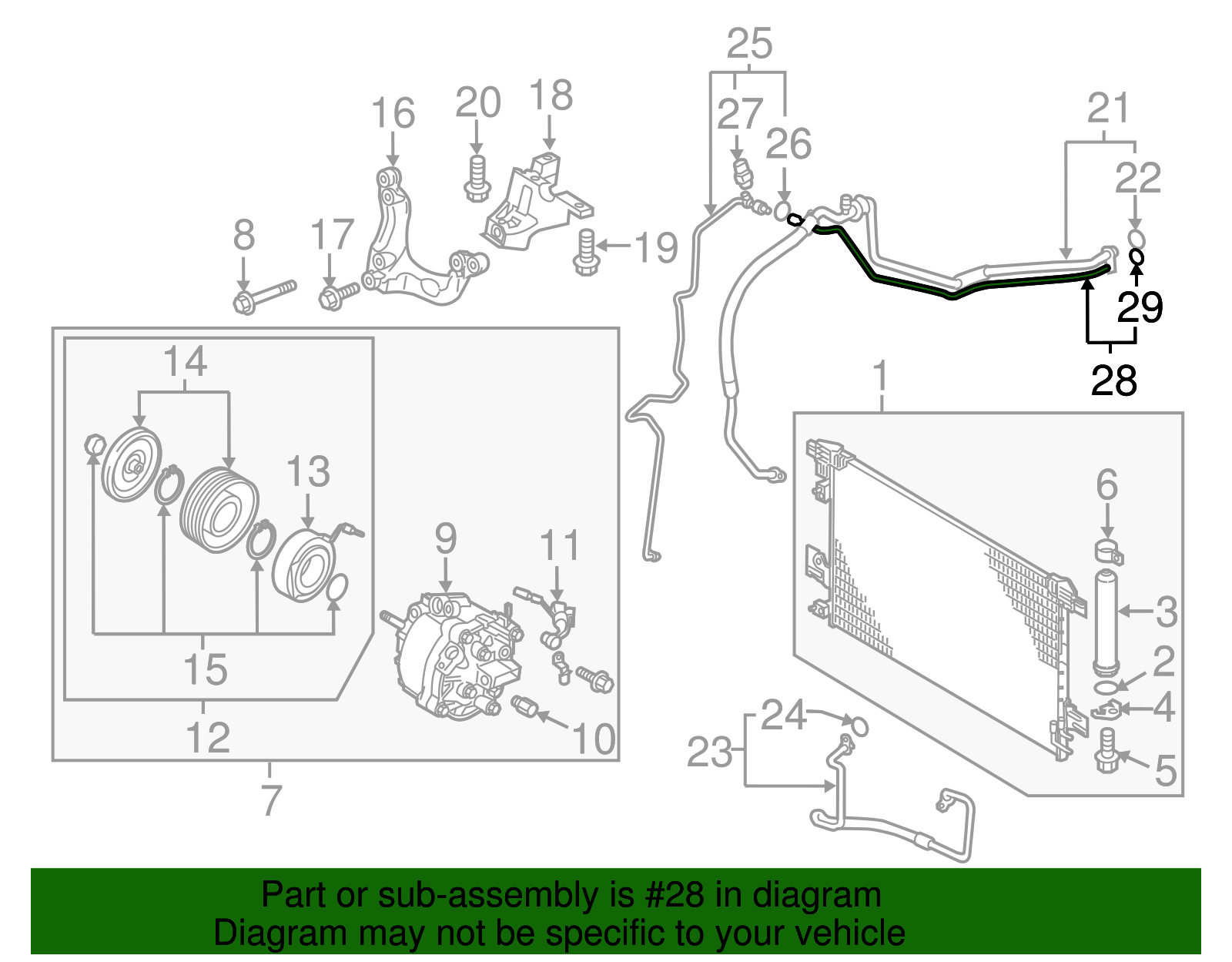 2011-2017 Mitsubishi Outlander Sport Discharge Line 7815B251 | OEM ...