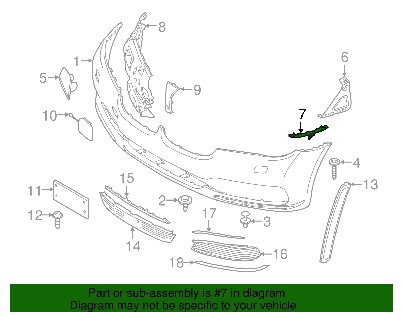51117357199 - 2016-2019 BMW Bracket (51-11-7-357-199) | BMW of South ...