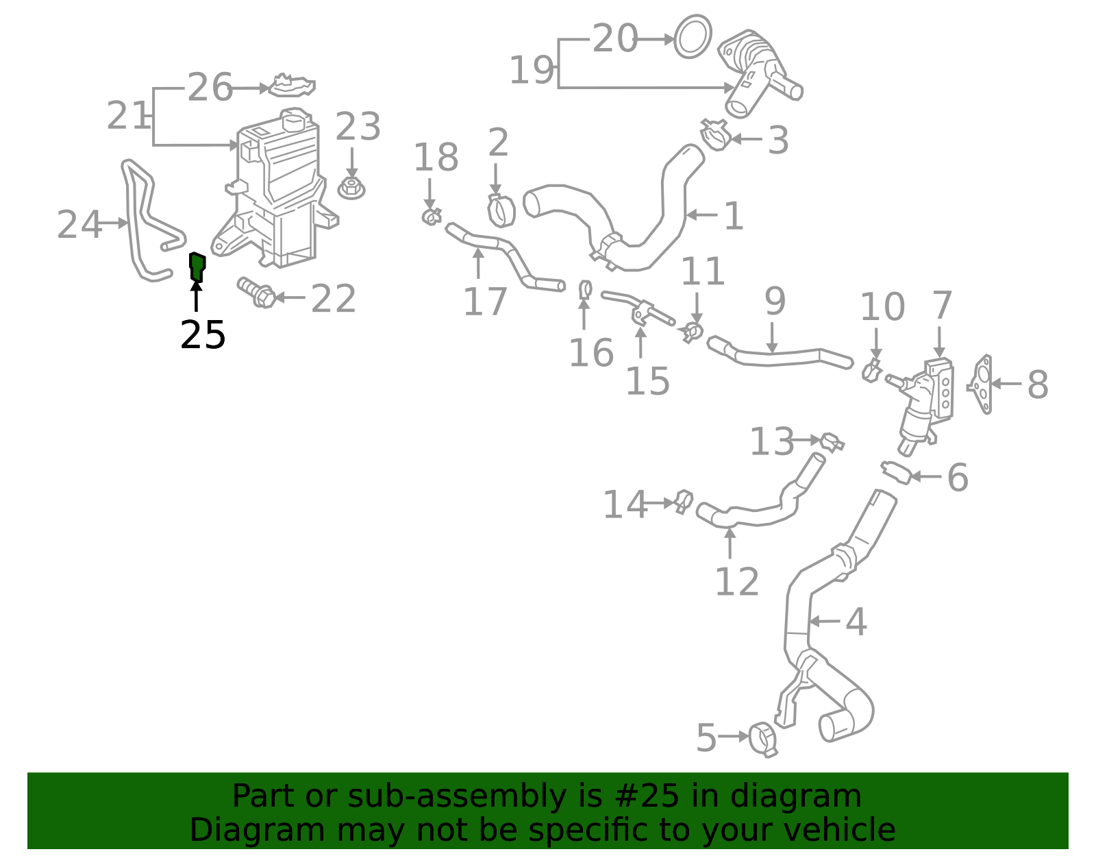 2002-2025 Toyota Overflow Hose Clamp 90469-12014 | Toyota Parts Center