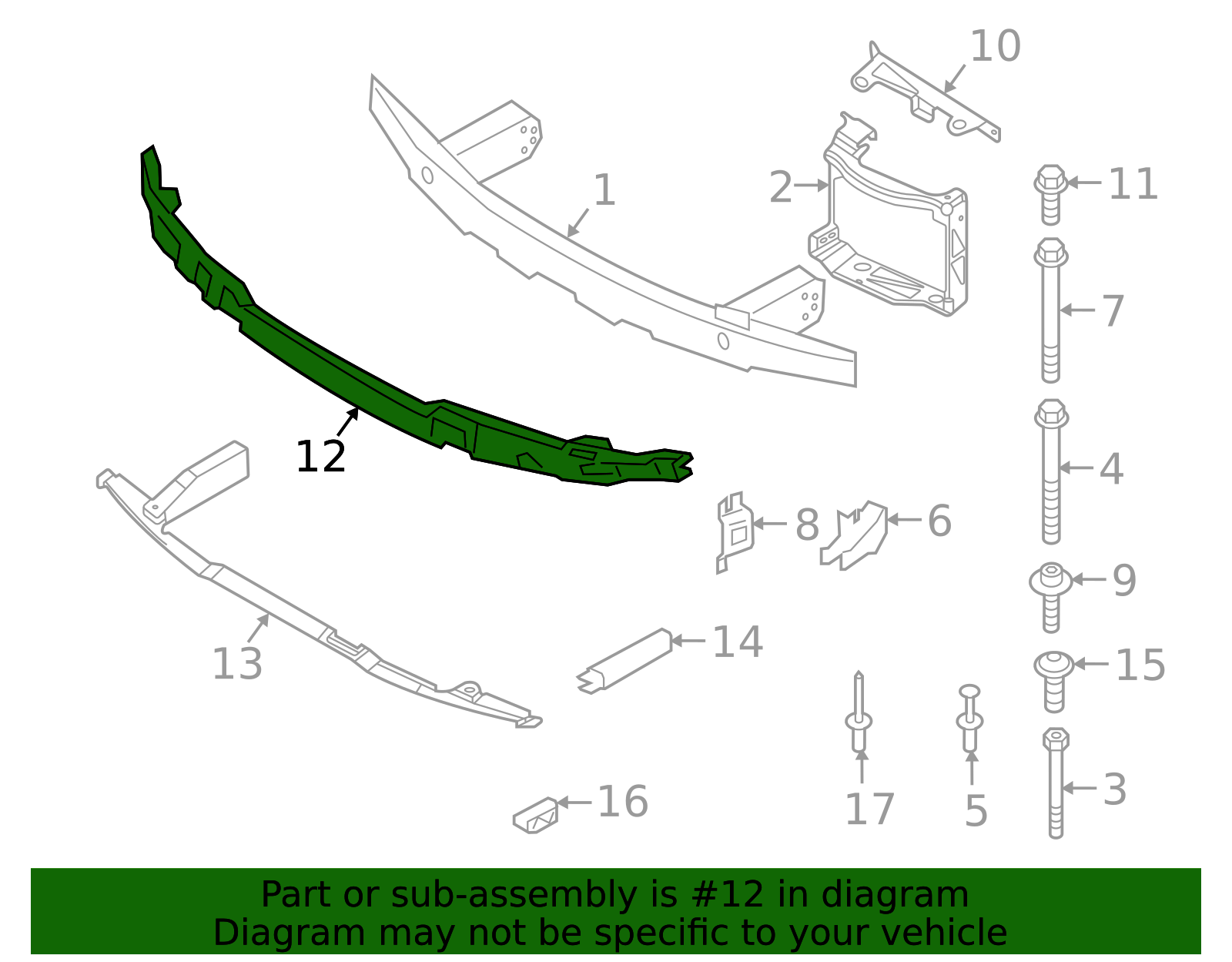 2021-2025 BMW 2021-2024 BMW - Upper Absorber 51-11-8-072-755 | BMW ...