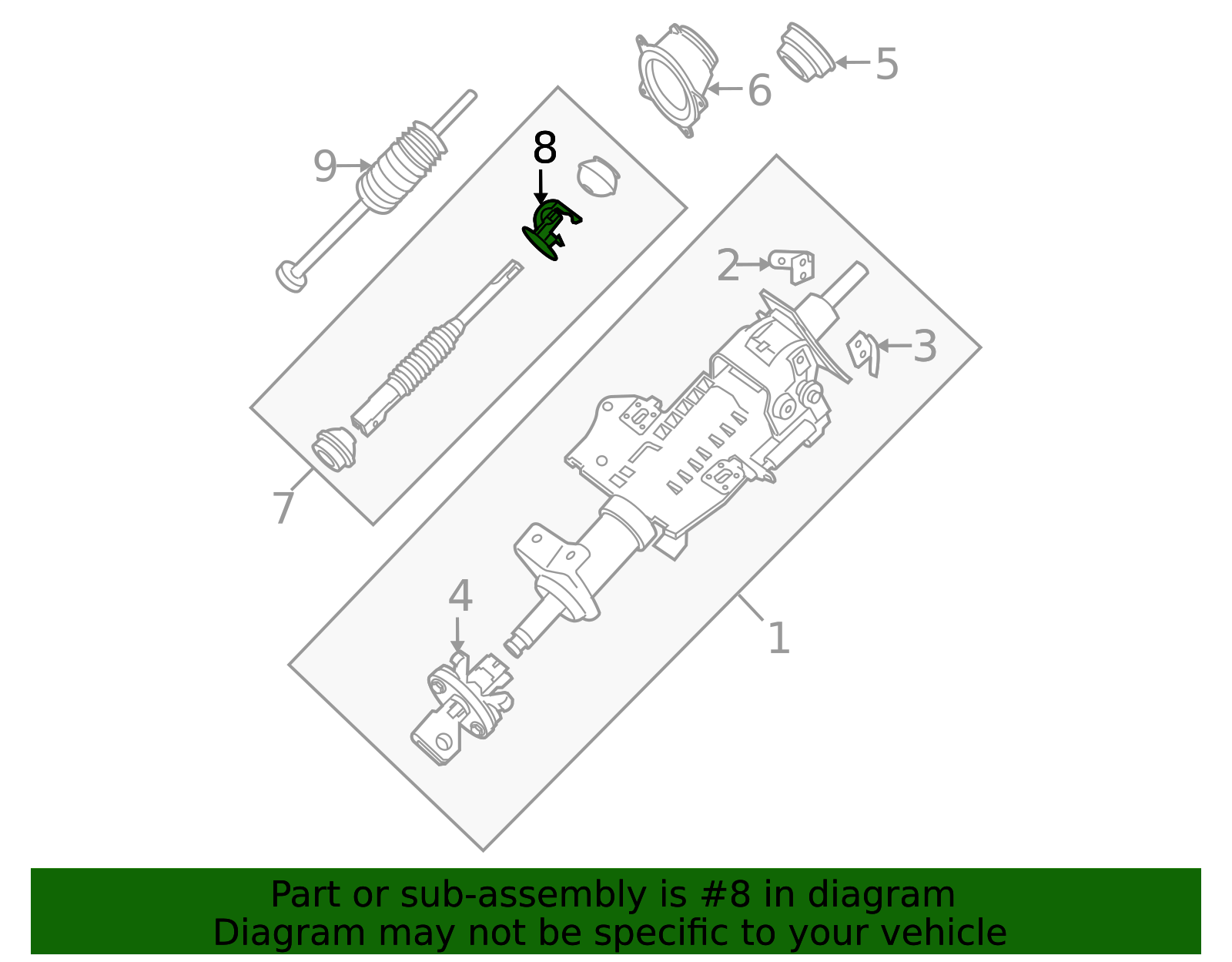48827-AM600 - Collar 2005-2025 Nissan | Official Nissan Parts Store