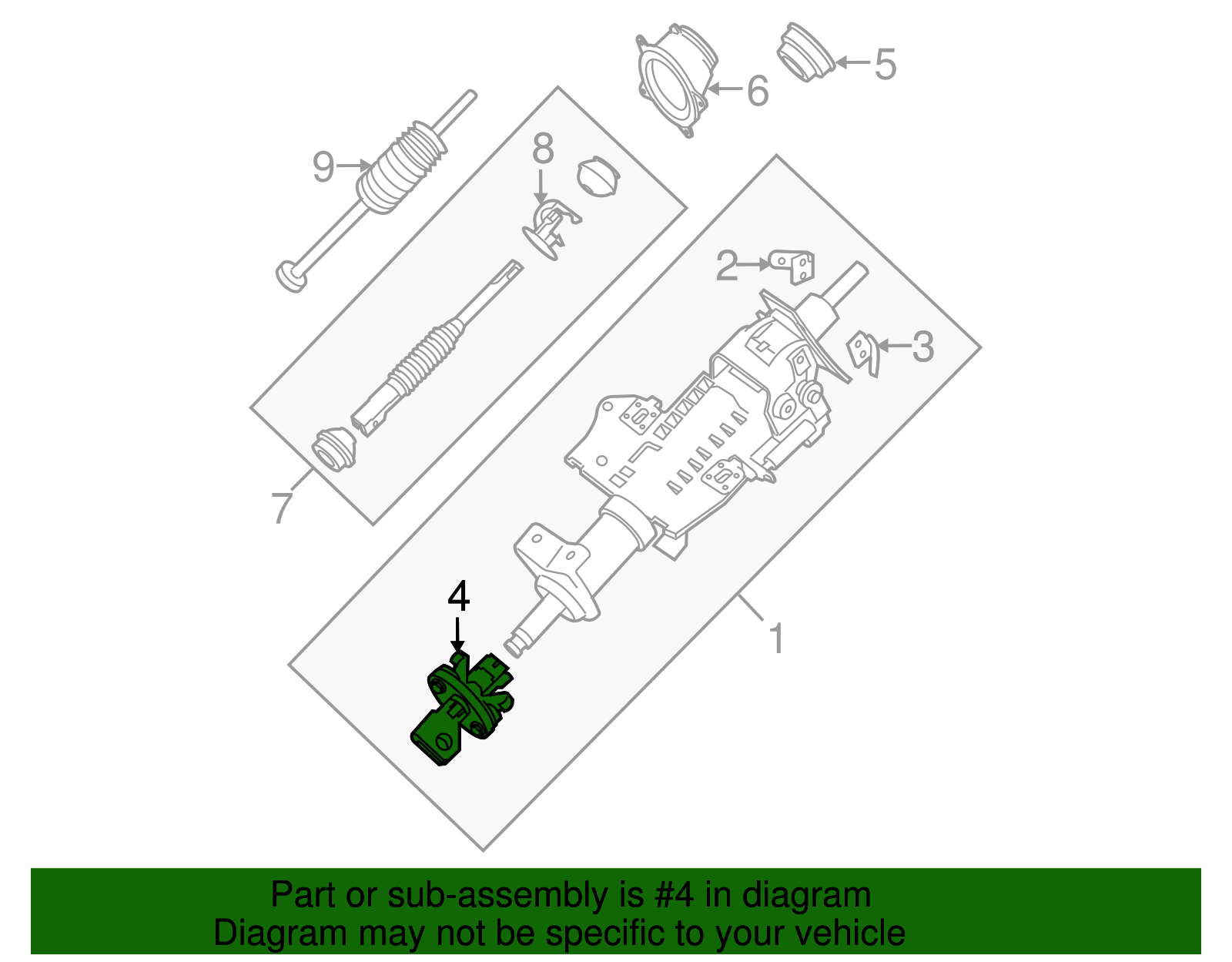 48071-9BU0A - Coupling - 2005-2021 Nissan | Nissan OEM Parts Direct