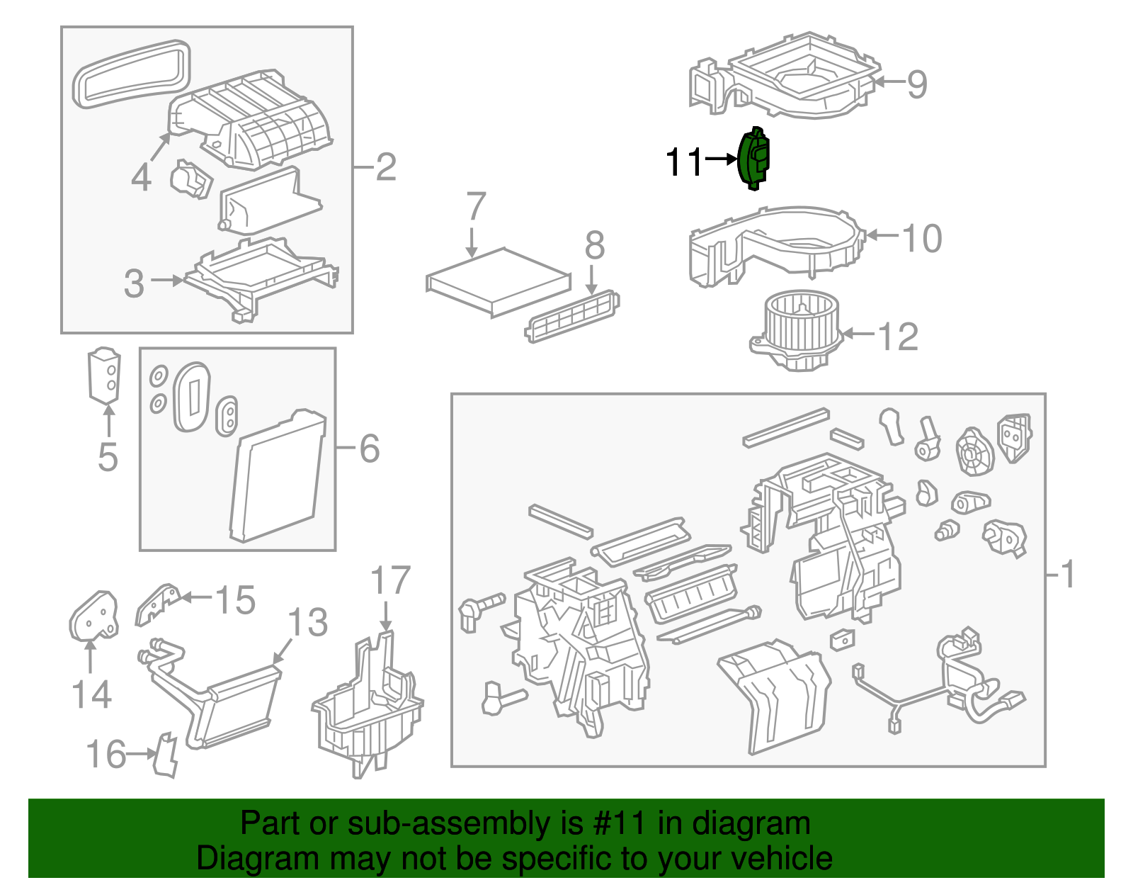 2017-2023 Chevrolet Blower Motor Control 84496889 | Capital Chevy Parts