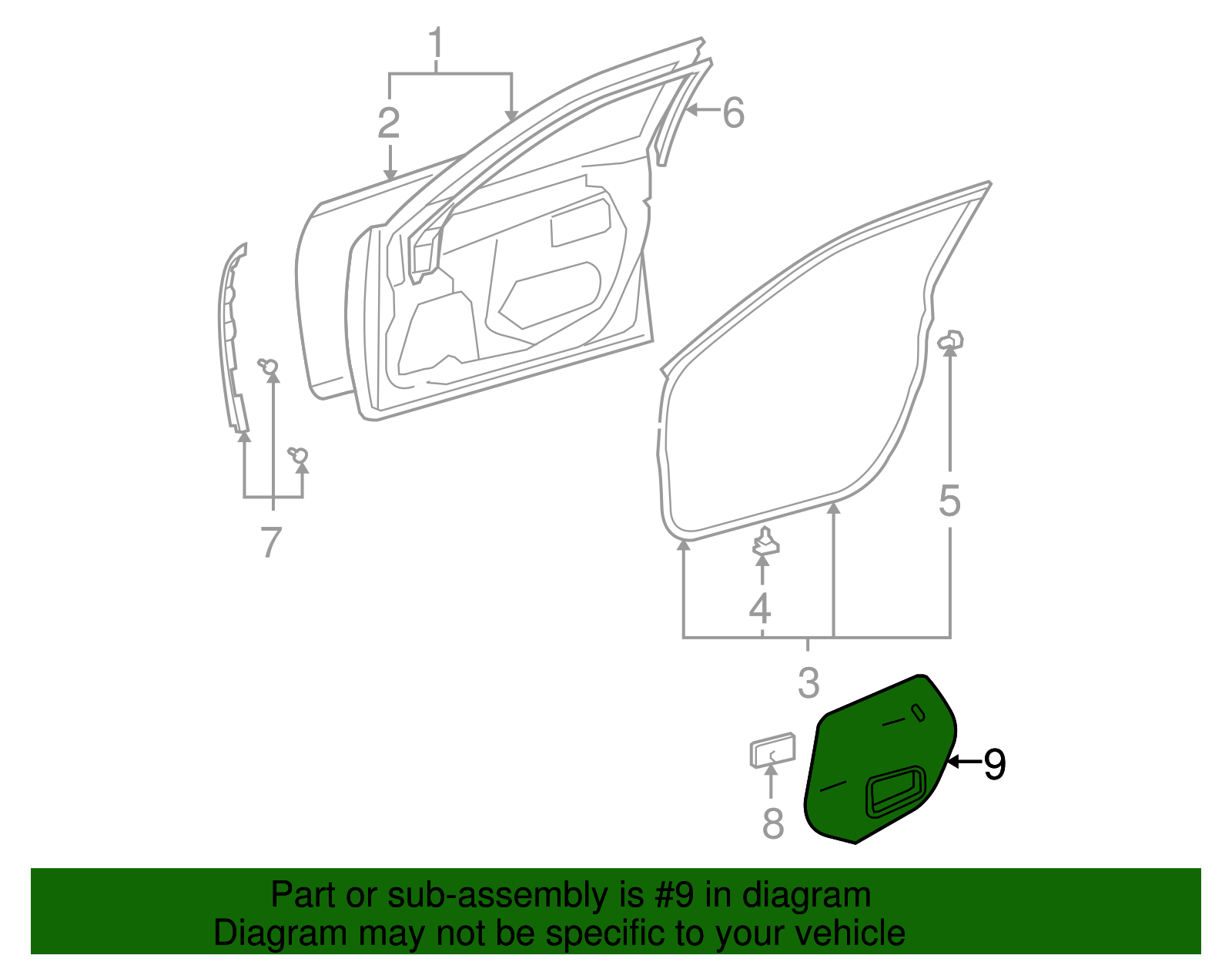 67832-33100 - Access Cover - 2007-2012 Lexus ES350 | My L Parts