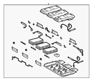 2010-2015 Lexus RX450h | Battery Assembly | G9510-48051 | Express Lexus ...