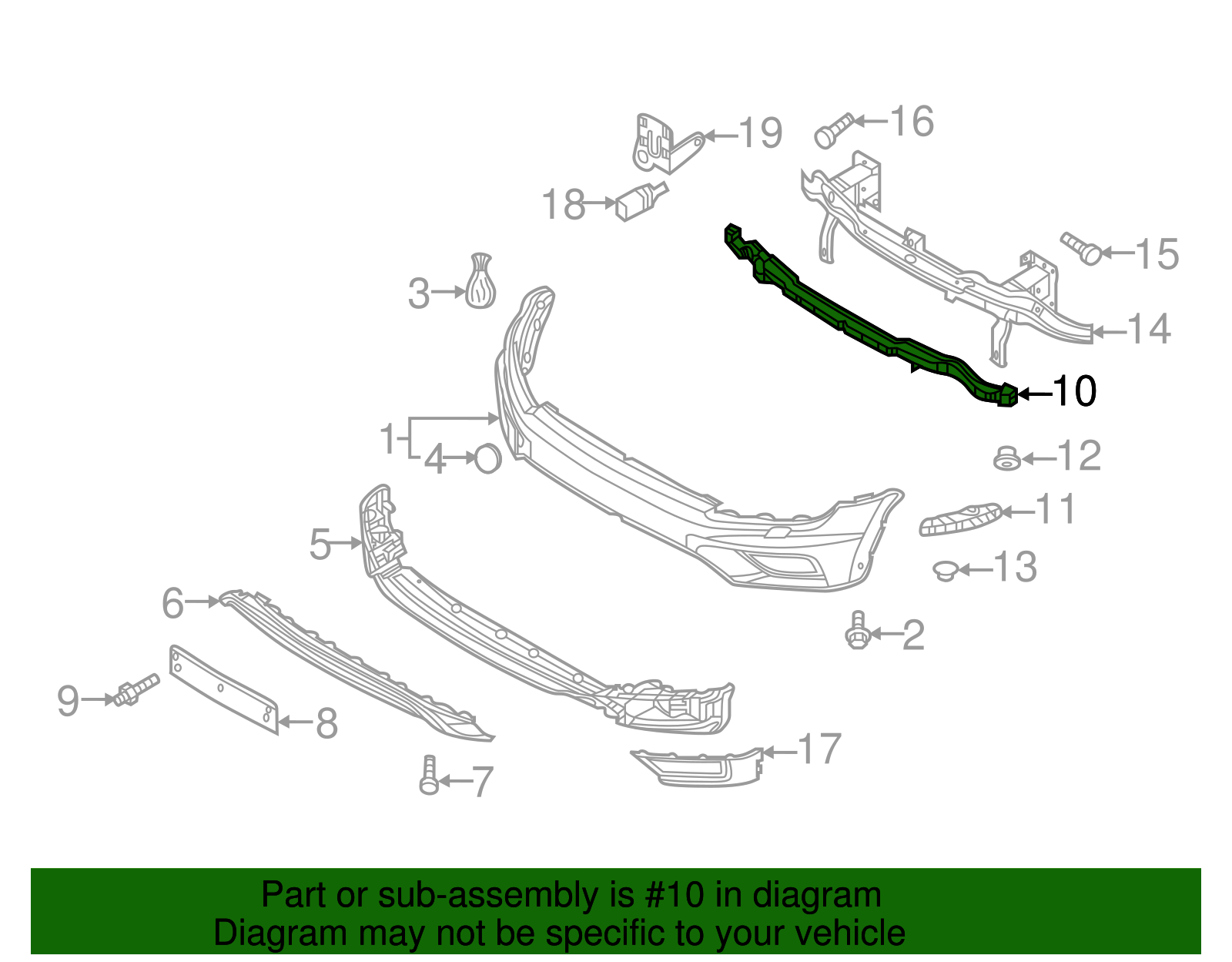 5NN-807-248-D - Absorber 2018-2021 Volkswagen Tiguan | Wolfsburg Parts ...