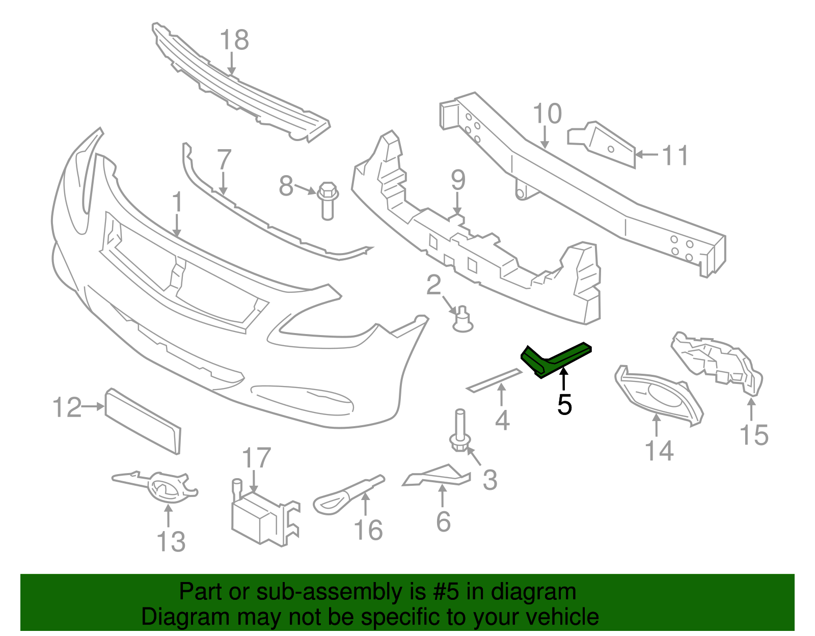 62222-JL00A - Side Mount Bracket 2008-2015 Infiniti | Infiniti of ...