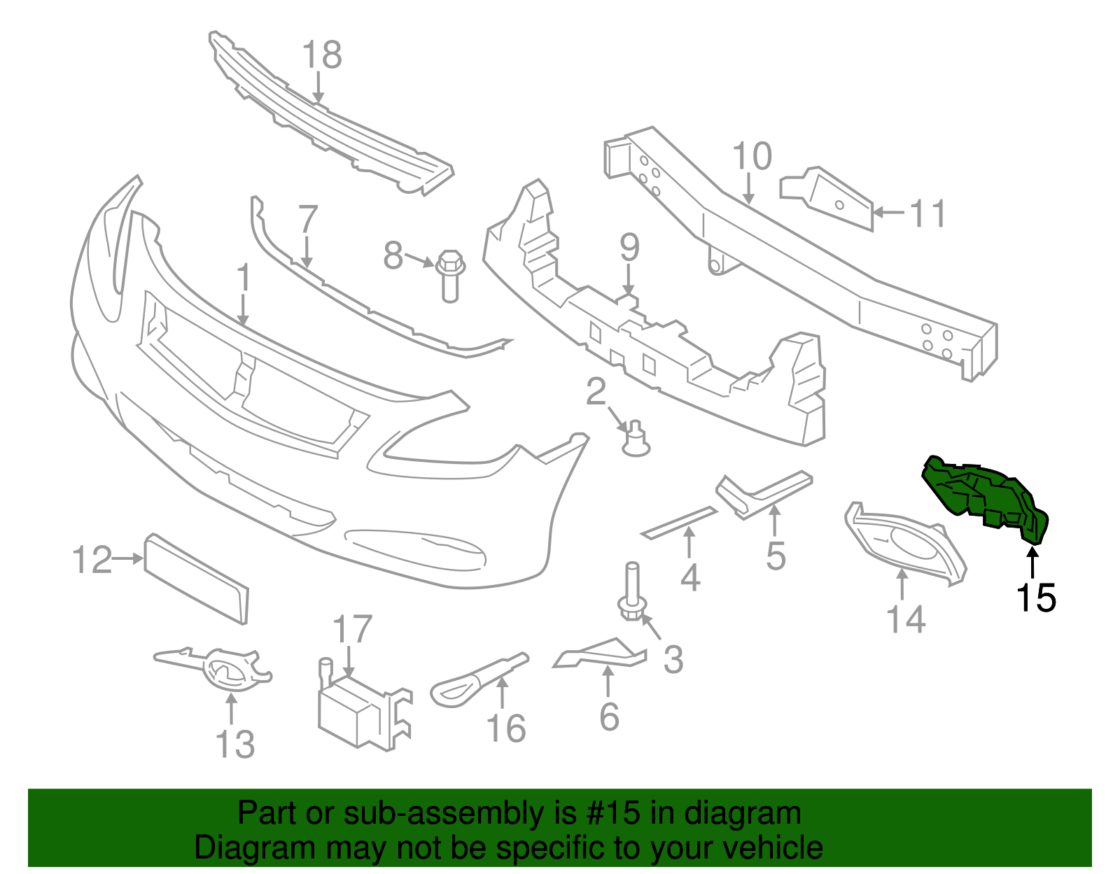 2011-2015 Infiniti Retaining Bracket 62256-1NX0C | Infiniti of Orland Park