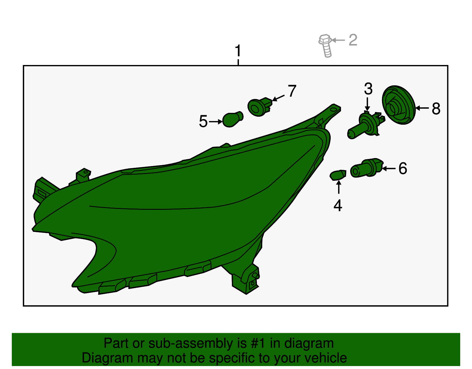 2015-2016 Nissan Versa Note Composite Assembly 26010-9MB0A | Team ...