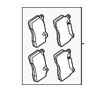 Shop OEM Land Rover Brake Pads Online | Land Rover Parts Counter