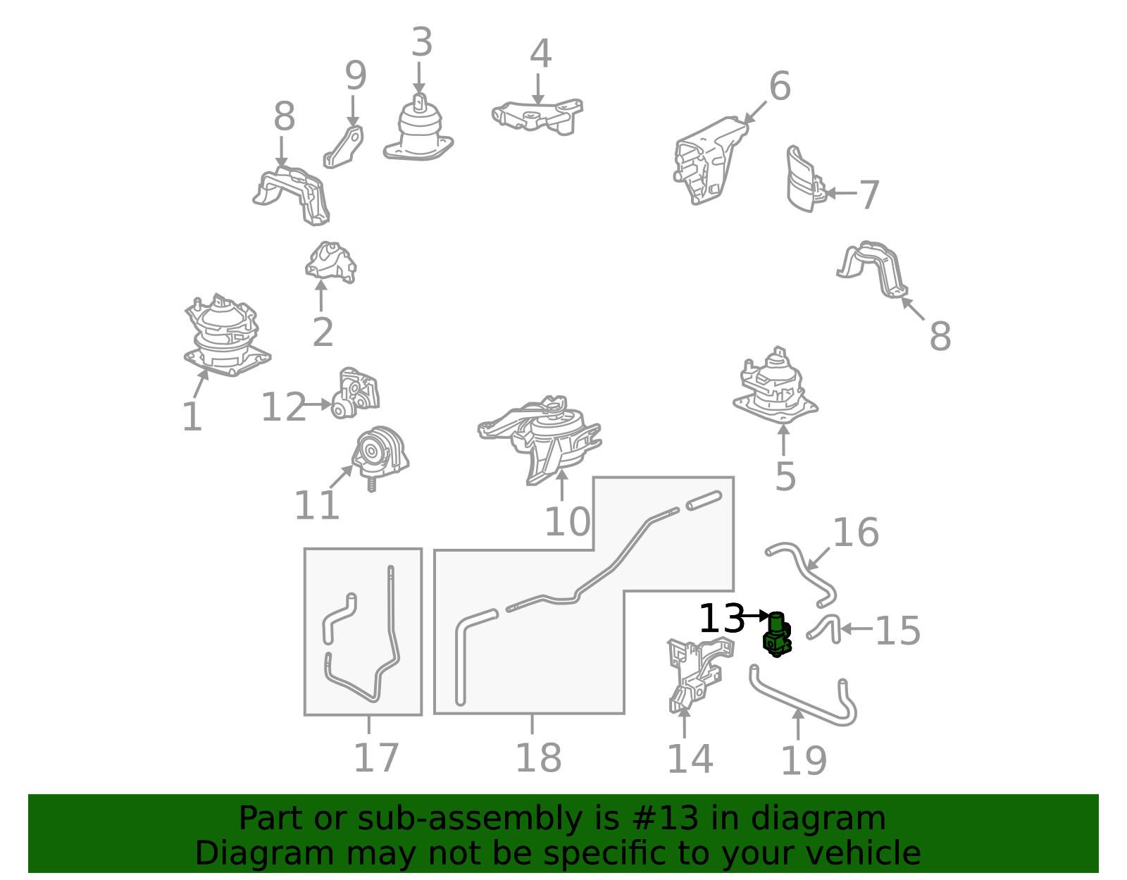 50913-SDA-A01 - 2004-2014 Acura - Valve Assembly, Electronic Control ...