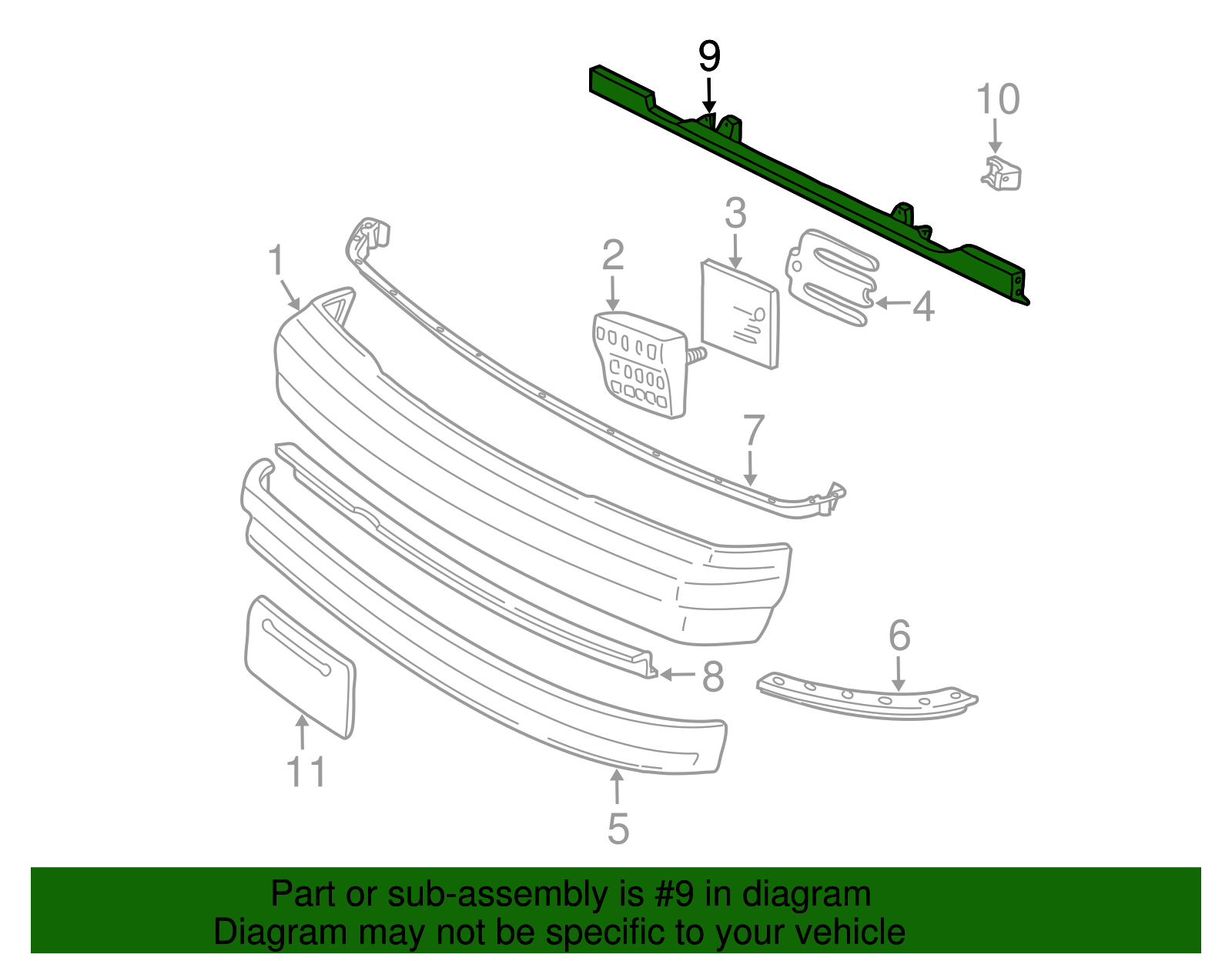 1997-2007 Ford Stone Deflector 1C2Z-17779-AA | Awesome Parts Ford