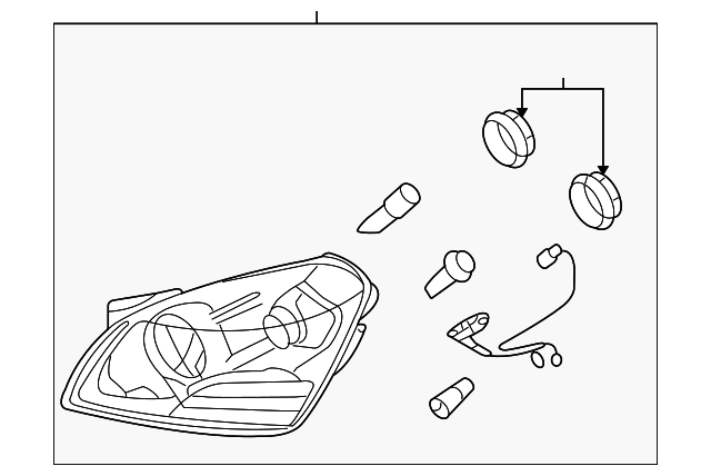 92102-2G080 - Kia Headlamp Assembly 2008 Kia Optima | Performance Auto ...