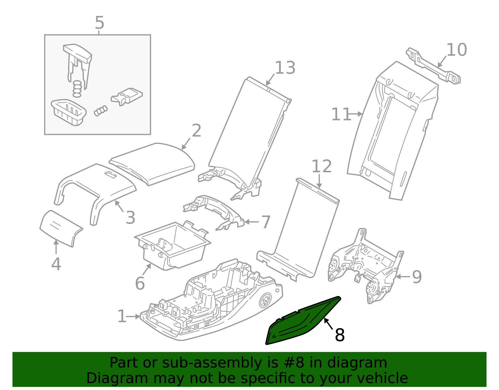 52-20-7-498-323 - 2020-2022 BMW - Side Cover | BMWPartsHub