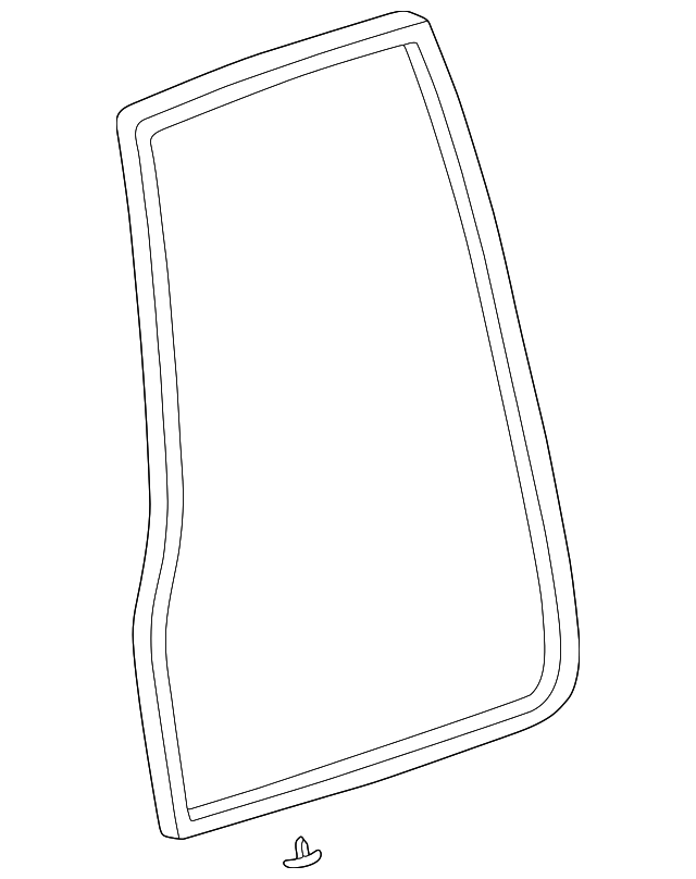 67872-60070 - Door Weather-Strip - 1998-2002 Toyota Land Cruiser ...