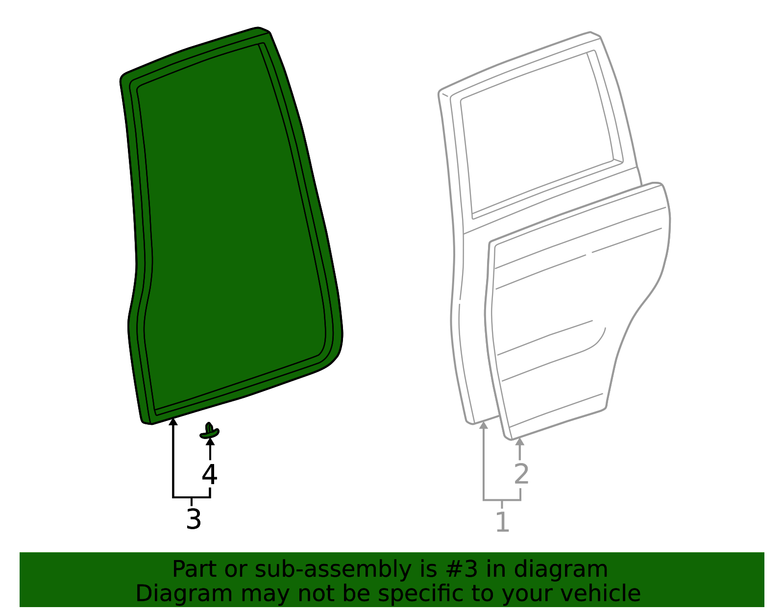 2003-2007 Toyota Land Cruiser Door Weather-Strip 67871-60080 | MotorMotor
