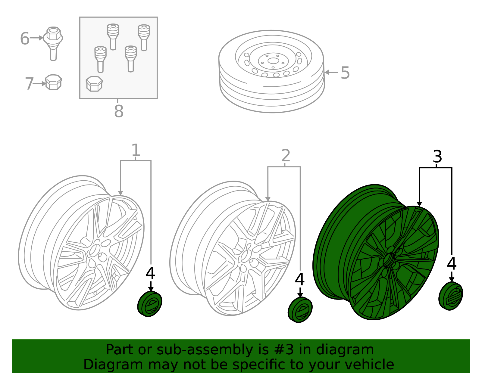 32209452 - Wheel, Alloy 2020-2025 Volvo XC60 | Volvo Cars Lancaster Parts