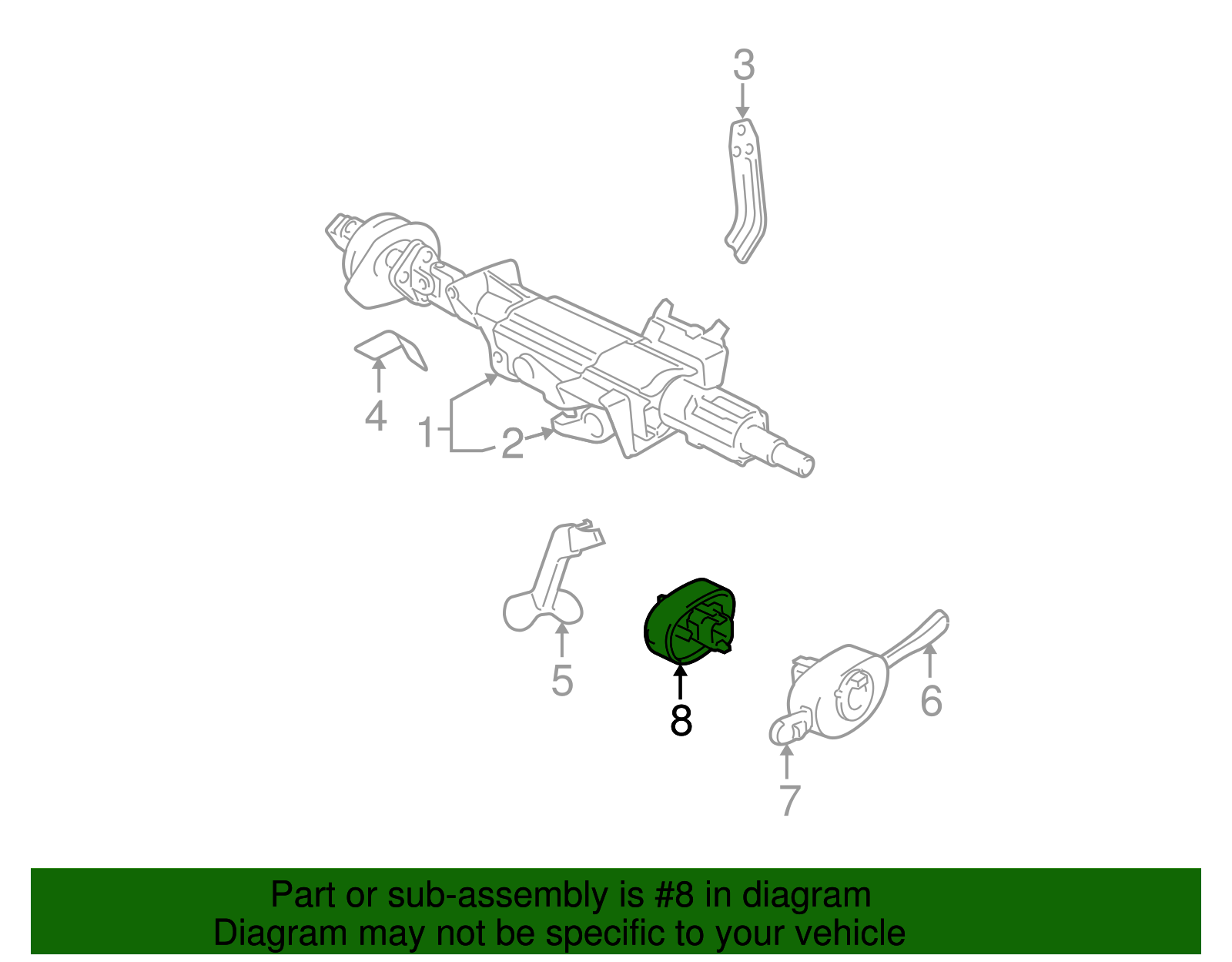 Genuine Cim 2005-11 for 2005-2011 Saab | Part# 32021812 | Over 30% Off All Genuine Saab Parts ...