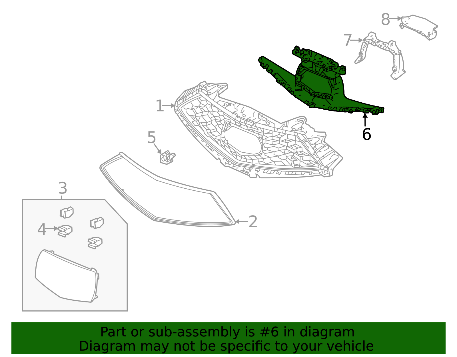 2021-2023 Acura TLX Mount Base 71124-TGV-A00 | OEM Parts Online