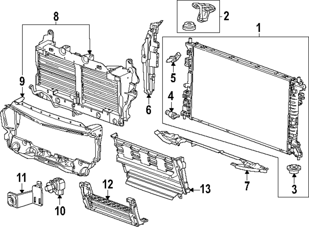 2023-2025 GM Shutter Assembly 86819926 | OEM Parts Online