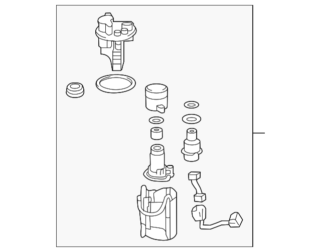 2012-2018 Toyota Fuel Pump Assembly 77020-06297 | Toyota San Diego Parts