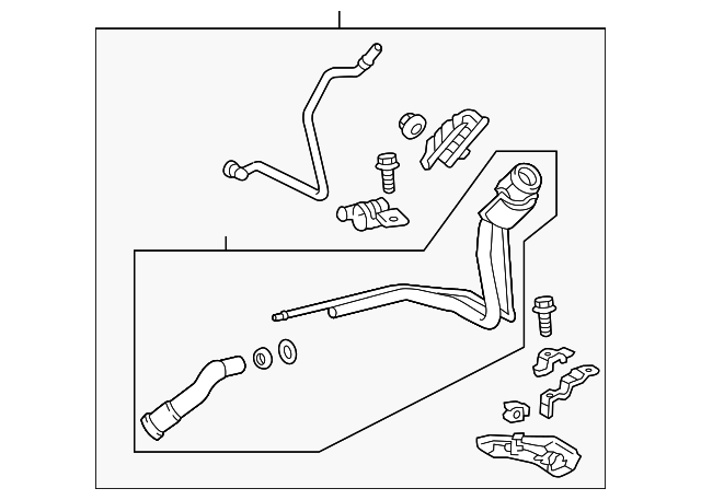 2013-2018 Toyota Avalon Filler Assembly 77210-07061 | Toyota Parts Center