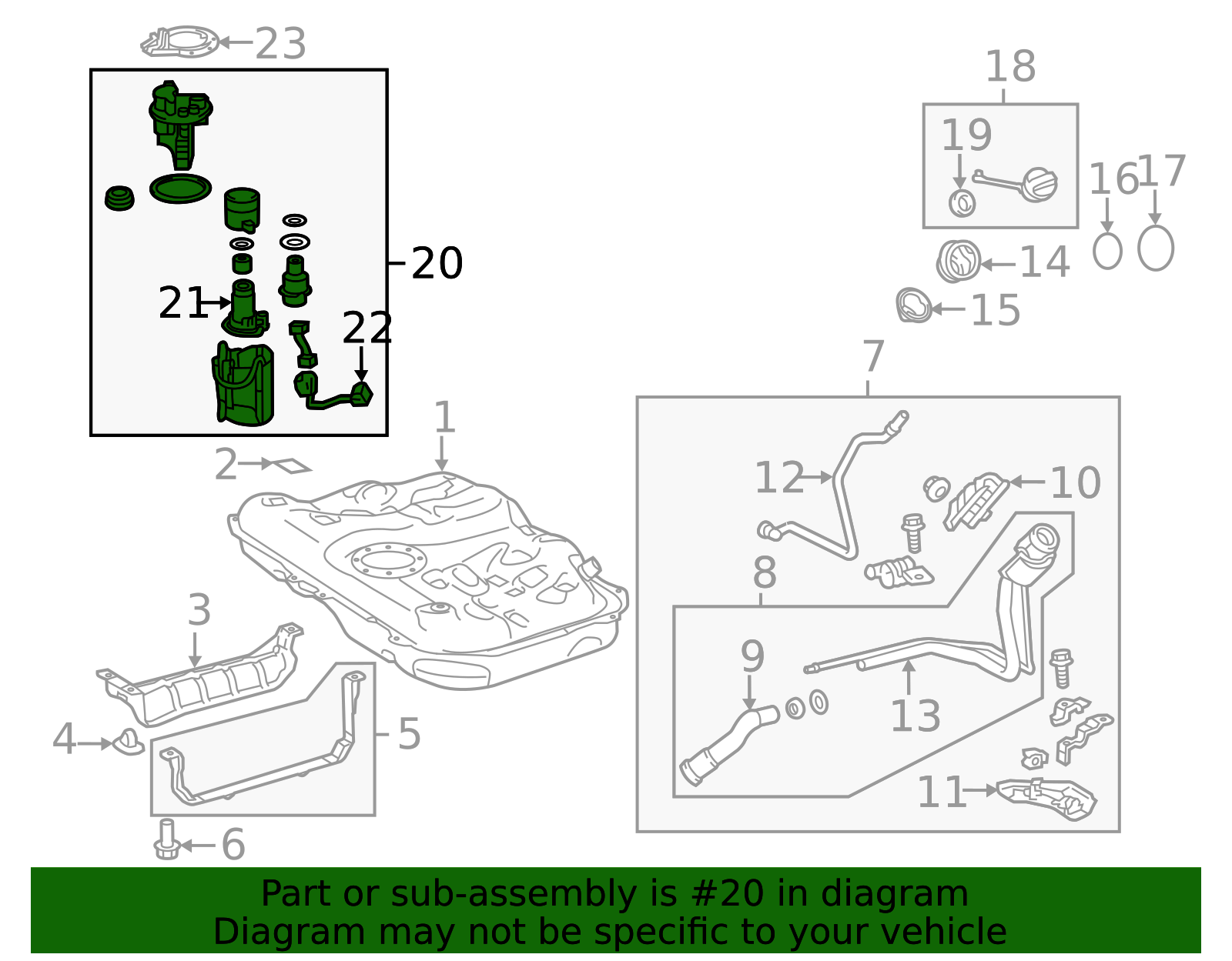 77020-06297 - Fuel Pump Assembly 2012-2018 Toyota | Toyota San Diego Parts