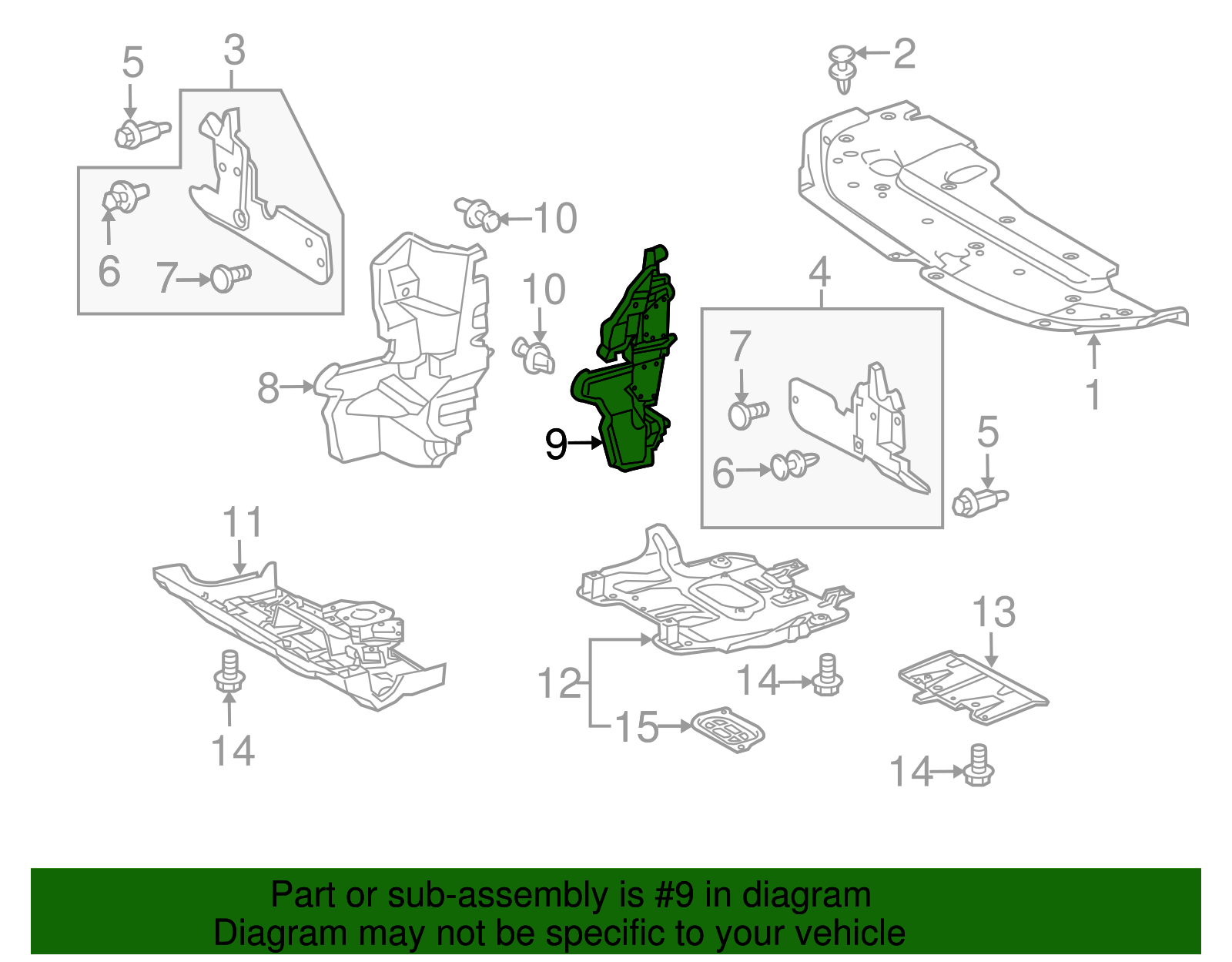 2014-2023 Lexus GX460 Deflector Shield 53294-60150 | OEM Parts Online