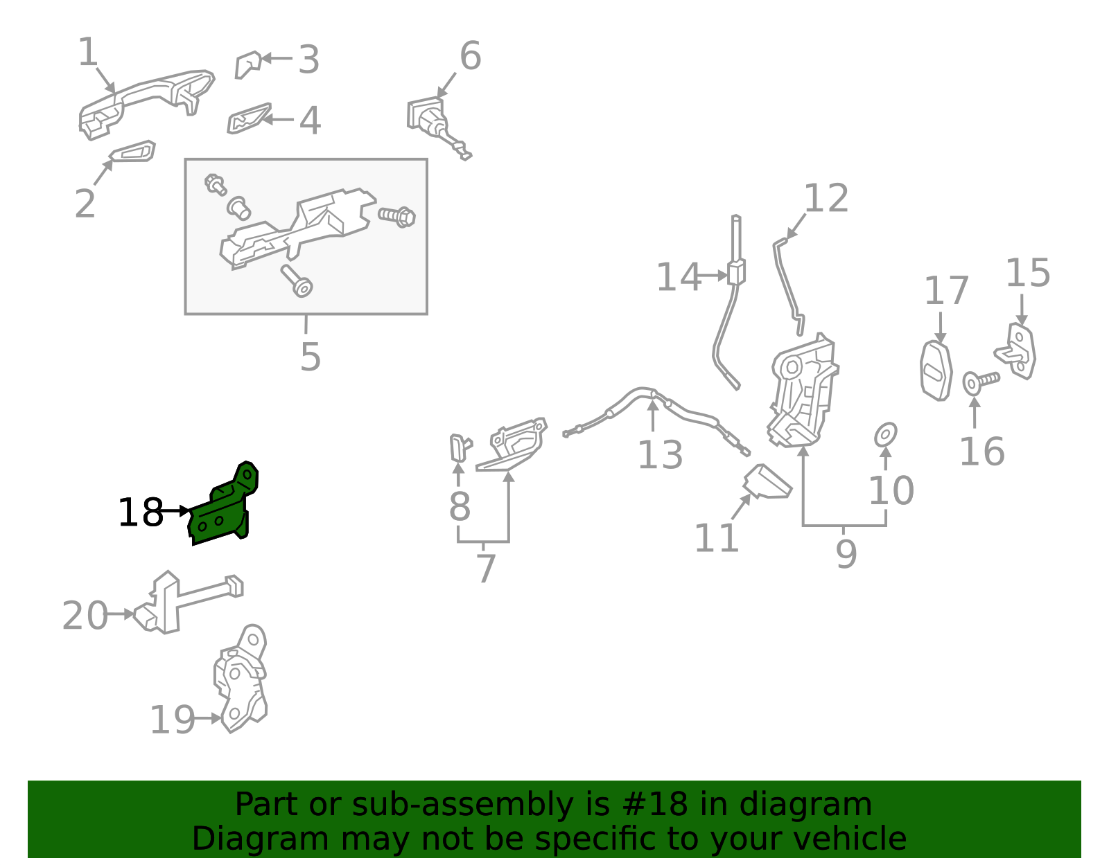 68720-02020 - Hinge 1999-2025 Lexus | Longo Lexus Parts