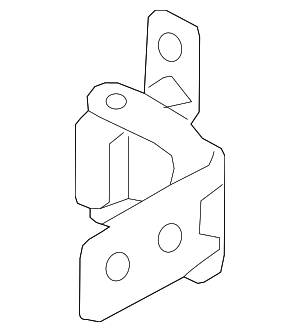 KB7W-72-240 - Lower Hinge 2017-2025 Mazda | Florida Mazda Parts